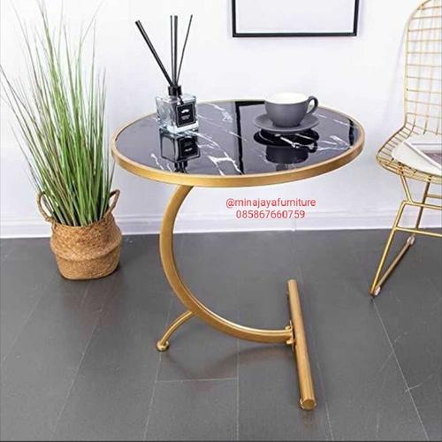 Jual meja marmer ruang tamu, meja marmer besi, meja marmer hitam - Kab ...
