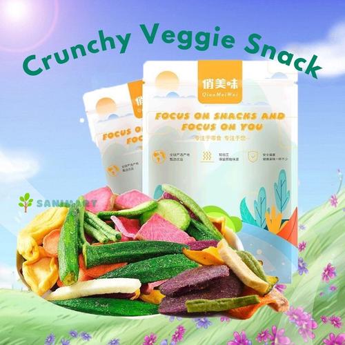 Jual Snack Keripik Sayur Buah Kering Crunchy Veggetable Snack Sehat ...
