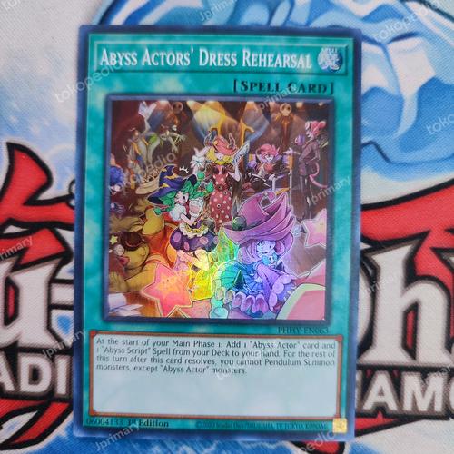 Jual yugioh abyss actor dress rehearsal PHHY super rare original ...