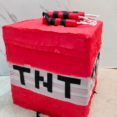 Jual Pinata TNT minecraft/pinata bom/pinata ulangtahun custom - Jakarta ...