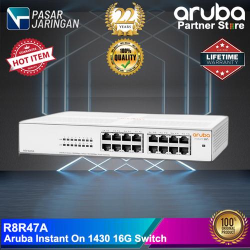 Jual HPE R8R47A Aruba Instant On 1430 16G Unmanaged Switch 16Port ...