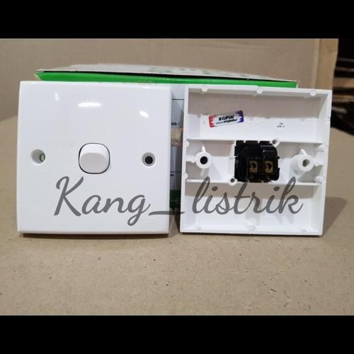 Jual Saklar Engkel E31 Schneider S-Classic Clipsal E31/1/2Ar - Jakarta ...