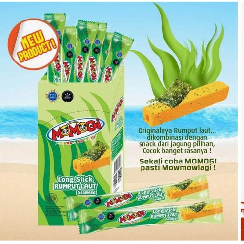 Jual Momogi Long Stick Rumput Laut 1 Pack isi 10 Pcs - Jagung Bakar ...