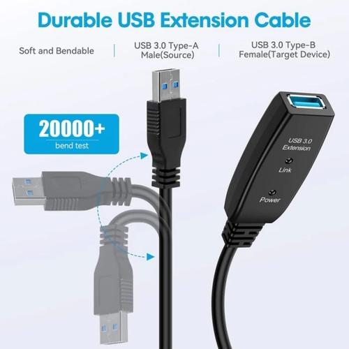 Jual Kabel USB 3.0 Active Extender With Chipset Extension - 15meter - Jakarta Pusat - ValLerie ...