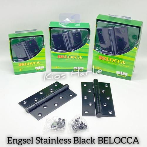 Jual engsel pintu rumah, engsel stainless, engsel hitam stainless - 4 ...
