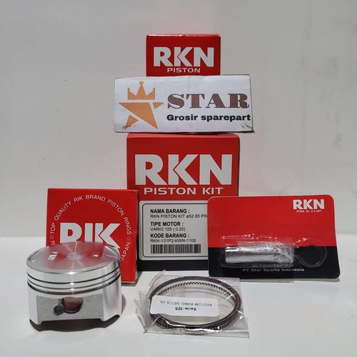 Jual PISTON KIT/SEHER PAKET VARIO TECHNO 125 KZR KWN ESP LED RIK RKN ...