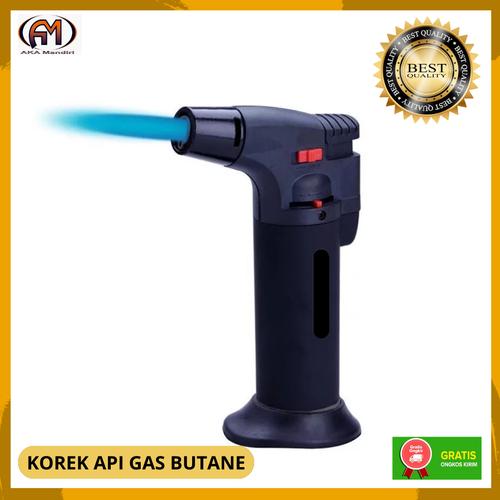Jual Korek Api Gas Blow Torch Lighter Butane Flame Las Bakar BBQ Daging ...