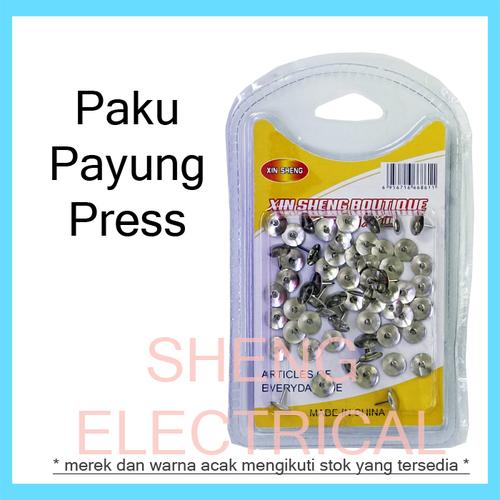 Jual Paku Payung Pack Paku Pinus Paku Pencet Thumb Nail Tacks - Jakarta ...
