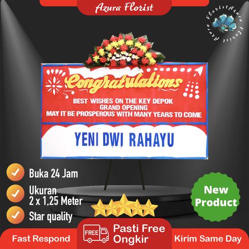 Jual Karangan Bunga Papan Duka Cita Wedding Congratulation Grand ...