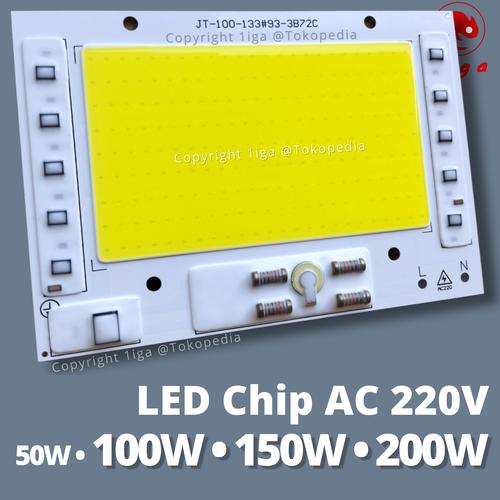 Promo Mata LED 100W 150W 200W - HPL COB 220V Chip Lampu Outdoor ...