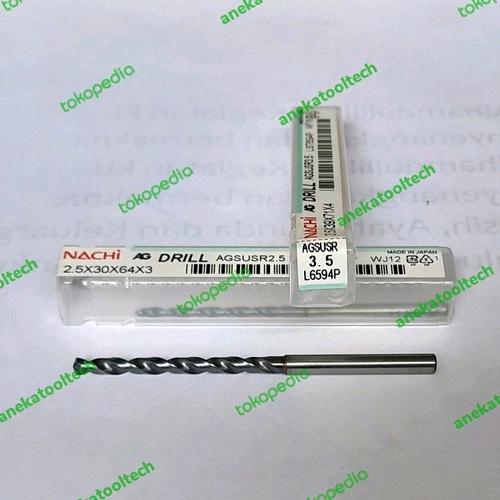 Jual MATA BOR NACHI AGSUS R 3,5mm buat stanless steel | Nachi AGSUSR 3,5mm - Kota Tangerang ...