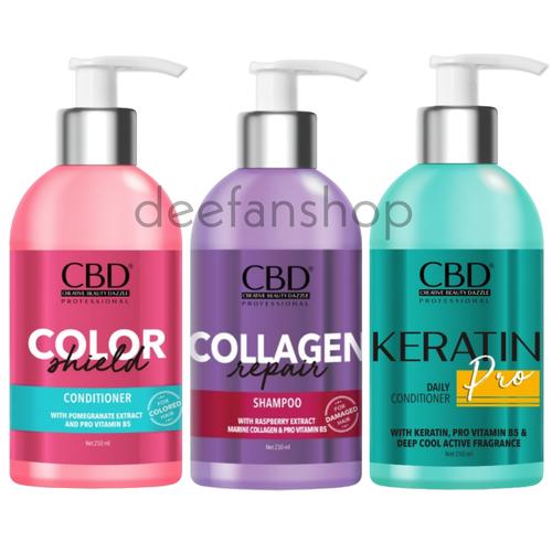 Promo CBD Shampoo Conditioner Collagen / Keratin / Color Shield 250ml ...