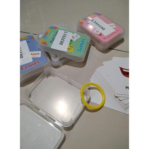Jual tweedytoys - flash card / flashcard / kartu pintar edukasi anak ...