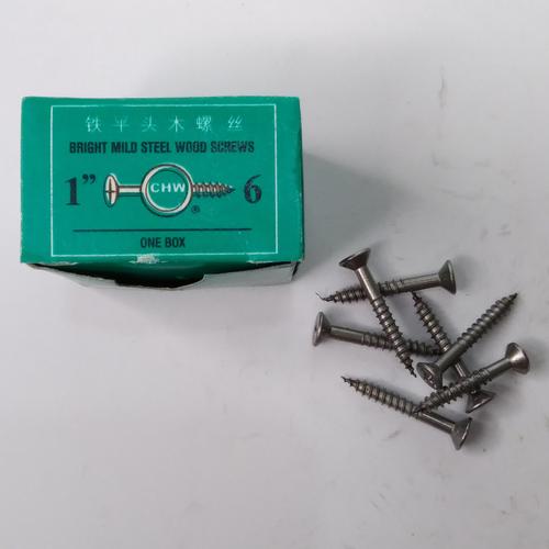 Jual Skrup Kayu 1 inch (2.5cm) Per Dus / Sekrup Baut Kayu 1" x 6mm Per ...