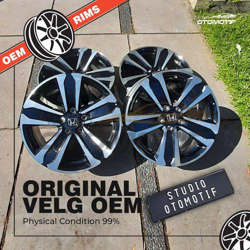 Promo VELG ORIGINAL OEM CRV PRESTIGE R18 PCD 5x114,3 HRV CIVIC ACCORD ...