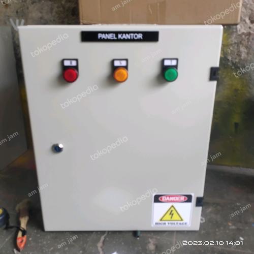 Jual panel distribusi 3phase mccb 3p 25a - pilot lamp 22mm 220vAC - Kab ...