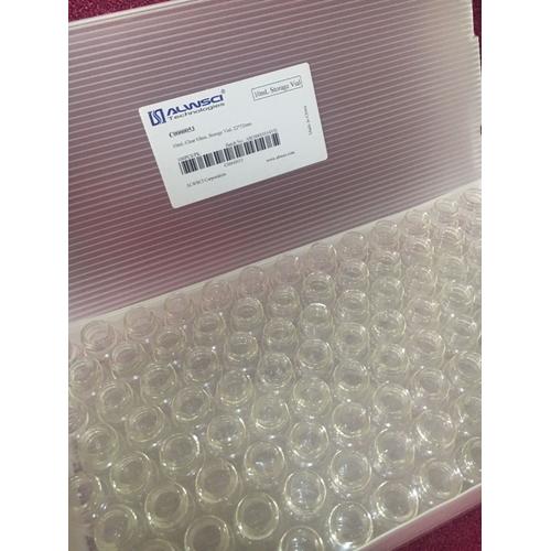 Jual Sample Botol Vial 10ml Clear Glass with 18-400 Black Screw cap ...