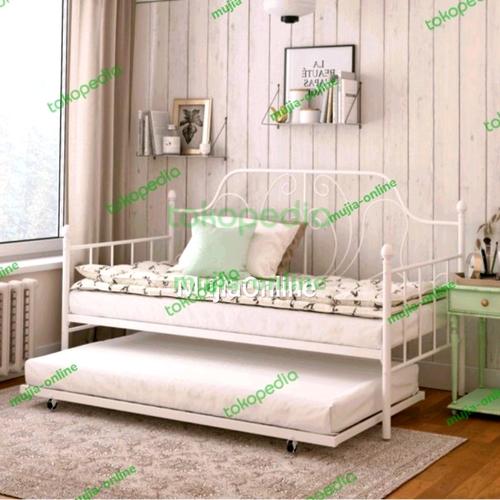 Jual EXPEDISI RANJANG BESI SOFA BED DAY & NIGHT KUAT MEWAH MODERN ...
