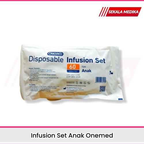 Jual Infuset Anak Onemed Selang Infusion Set Alat Infus Satuan - Kab ...