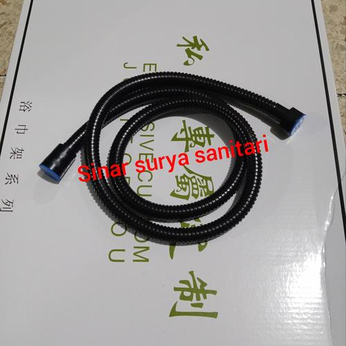 Jual Selang shower hitam 1,5 meter / selang hand shower hitam - Jakarta ...