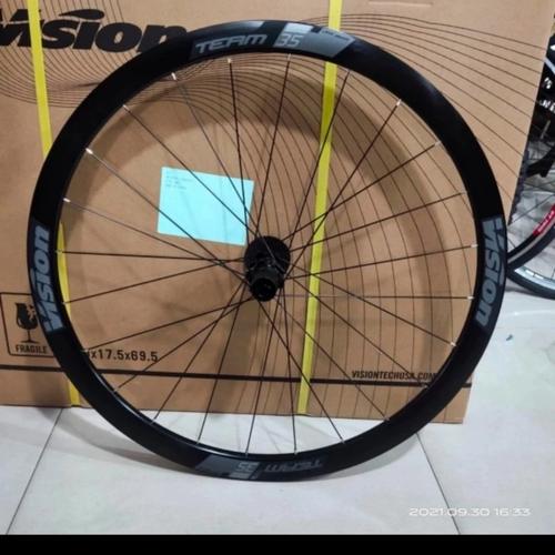 Jual Wheelset FSA Vision Team 35 700C Disc Alloy TA Centerlock - Kota ...