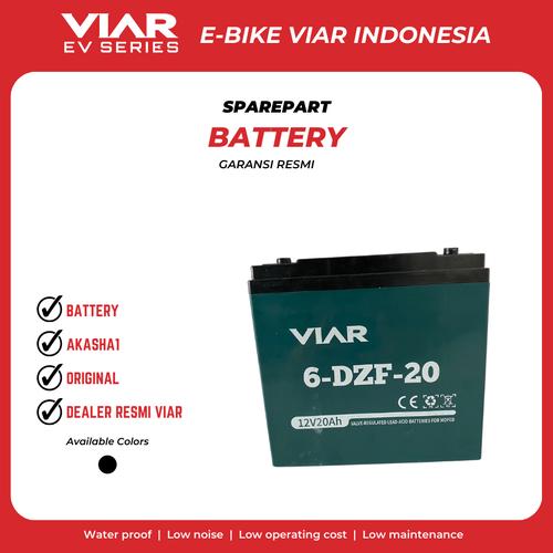 Jual BATTERY VIAR AKASHA - ORIGINAL - GARANSI RESMI - Kota Surabaya - E ...