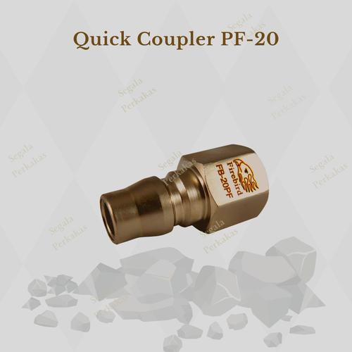 Jual Quick Coupler PF 20 Firebird Sambungan Selang Compressor 5/16 ...