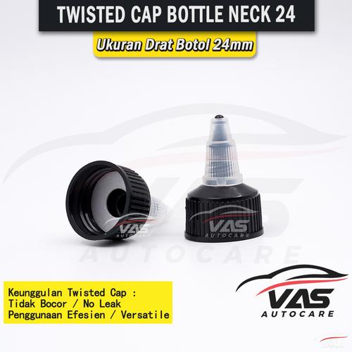 Jual Twisted Cap Bottle Tutup Botol Twist Kompon Compound Dispenser ...