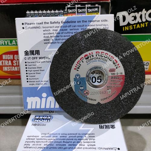 Jual NIPPON RESIBON 4" x 2 MATA POTONG BESI RESIBON 4" MADE IN JAPAN ...