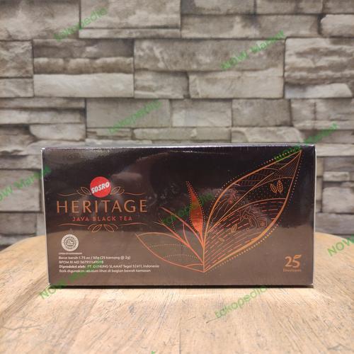 Jual Heritage Java Black Tea by Sosro 25 Tea Bag - Jakarta Pusat - NOW ...