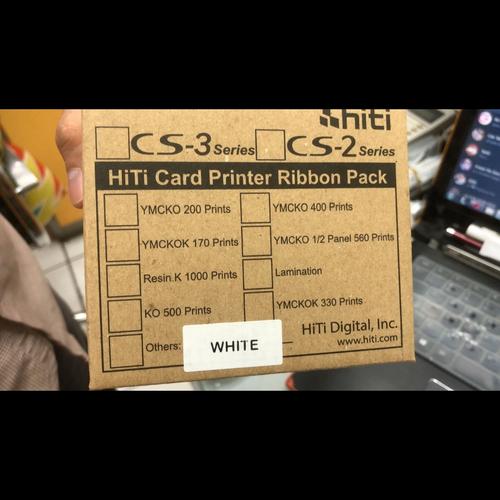 Jual TINTA PITA CARTRIDGE KARBON KATRID RIBBON HITI CS-2 SERIES YMCKO ...