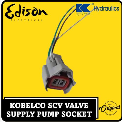 Jual KOBELCO Excavator SK200-8 SK200-10 Socket SCV Valve Supply Pump ...