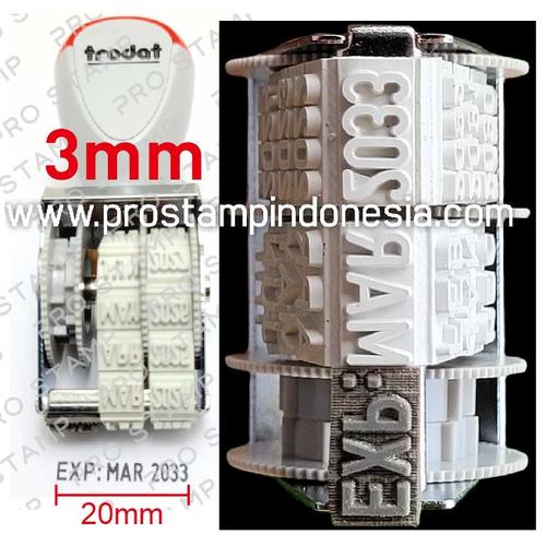 Jual Stempel Expired / EXP Format Bulan & Tahun - Dater 3mm - Kab ...