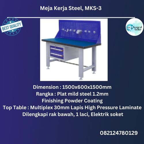 Jual Meja Kerja Workshop Bengkel Workstation Work Bench Kokoh Ekonomis ...
