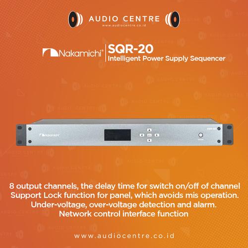 Promo Nakamichi SQR 20 SQR20 Intelligent power supply sequencer Cicil 0 ...