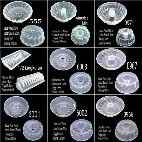 Jual Cetakan Puding Agar Cetakan Pudding Coklat Jelly Loyang Puding ...