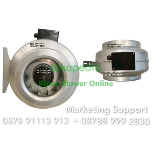 Jual Duct Inline 8 inch Inline Fan Duct Fan Blower hisap BALING FULL ...