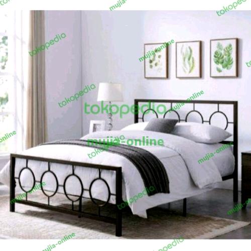 Jual Modern Ranjang Besi Minimalis Divan Single Kuat Sofabed Murah ...