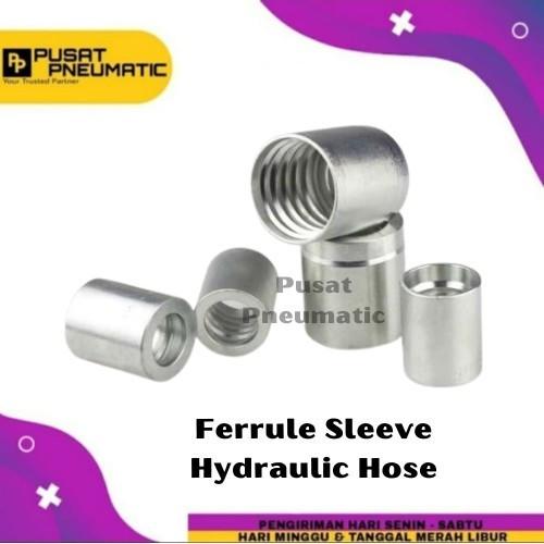 Jual 3/8" R4 (4 Wire) Ferrule Sleeve Hydraulic Hose Besi Type Size 3/8 ...