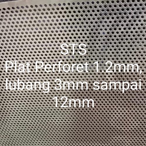 Jual Plat lubang/perforated 1,2mm ,lubang 3.4.5.6.8.10.12 dalam mm ...