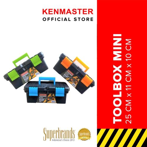Jual Tool Box Mini Kenmaster B250 3 Warna / Tempat penyimpanan - Hijau ...