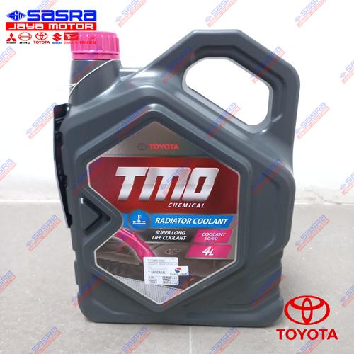 Jual Radiator Coolant TMO Long Life (4 Liter) [PINK] - TOYOTA MOTOR OIL ...