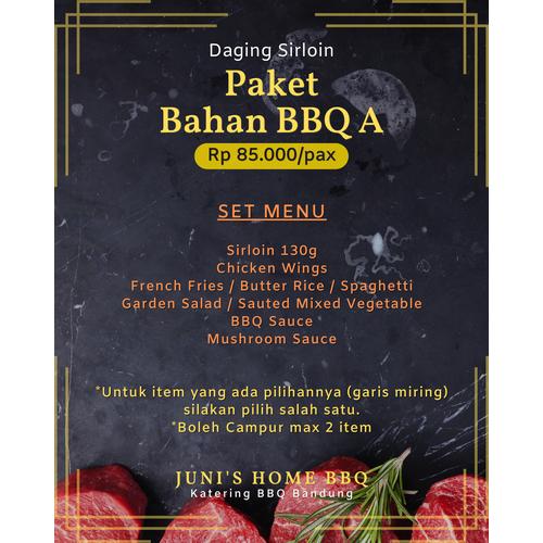 Jual Paket Menu Bahan Daging sapi has dalam / Sirloin Lokal Junis Home ...