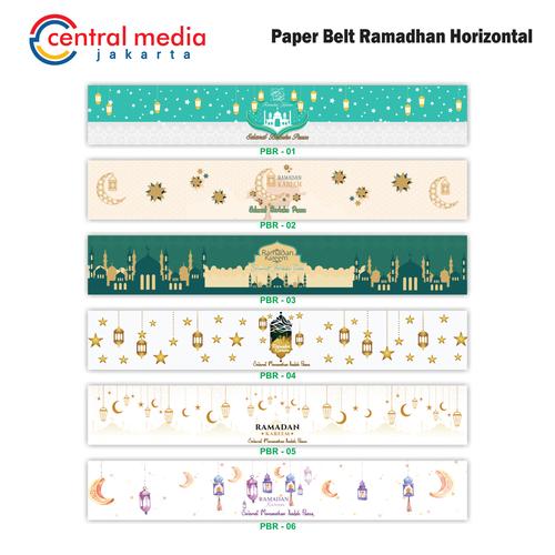 Jual Paper Belt Ramadhan Horizontal isi 50 Pcs Sleeve Box Hampers Puasa ...