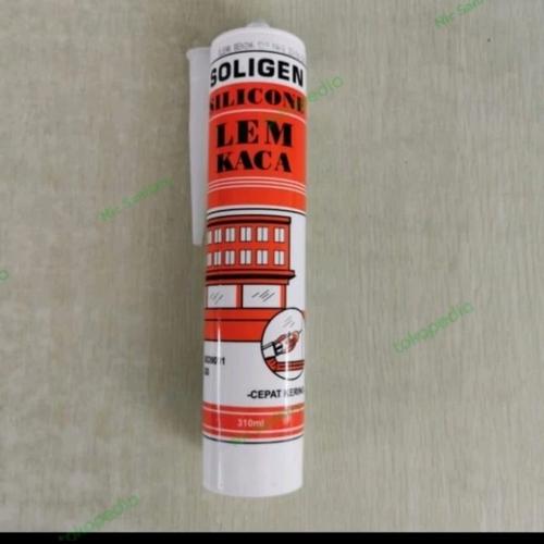 Jual Lem botol kaca SOLIGEN / lem silicone silikon kaca botol SOLIGEN ...