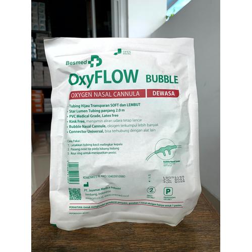 Jual BESMED - Nasal Oxygen Cannula / Selang Oksigen Adult / Oxyflow ...