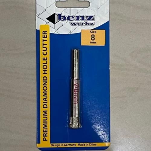 Jual mata bor kaca 8mm Benz diamond hole cutter granite keramik dinding ...