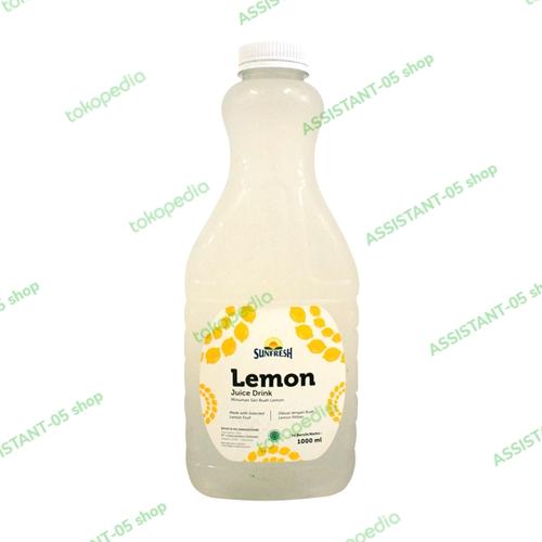 Jual Sunfresh premium lemon juice jus buah lemon 1 Liter - Jakarta ...