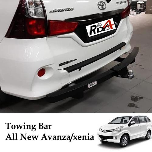 Jual Towing Bar Besi Bumper Belakang ARB All New Avanza Panjang Full ...