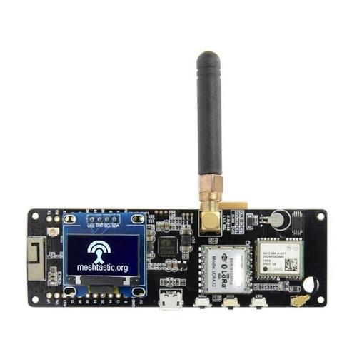 Jual Esp32 433 Mhz Oled TBeam V1.1 Wifi Ble Lora Esp32 Gps Neo6M 18650 ...